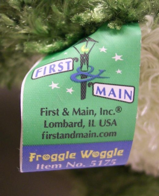 First & Main Froggle Woggle The Frog 11" Plush Stuffed Animal With ...