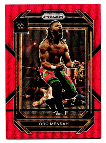 Oro Mensah 2023 Panini Prizm WWE Ruby Wave Prizm #180 | eBay