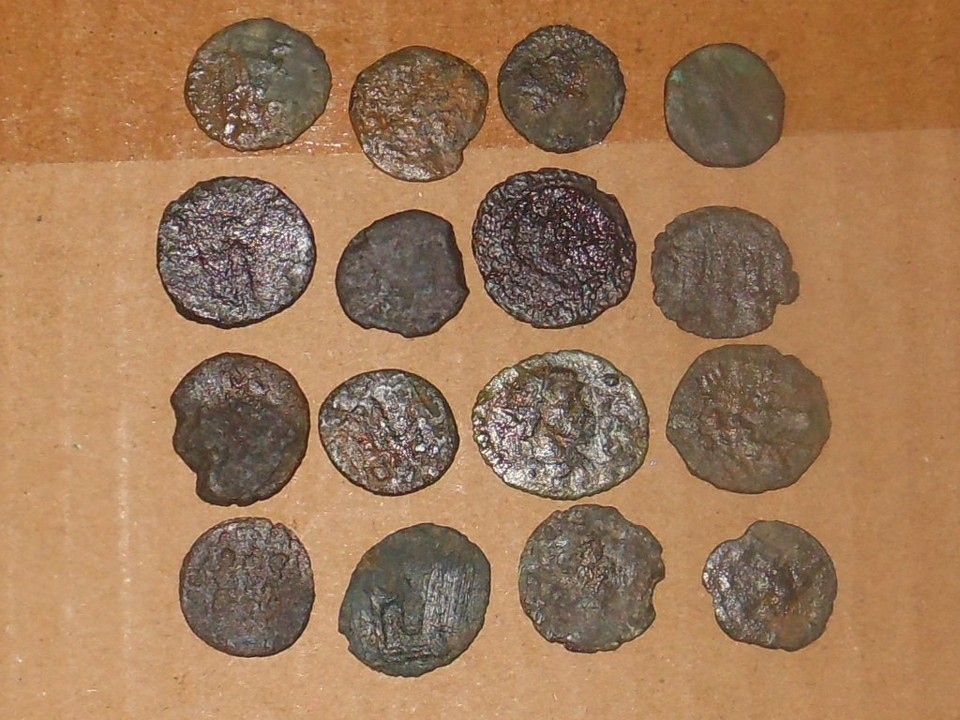 Lot of 16 Ancient Roman Coins | eBay