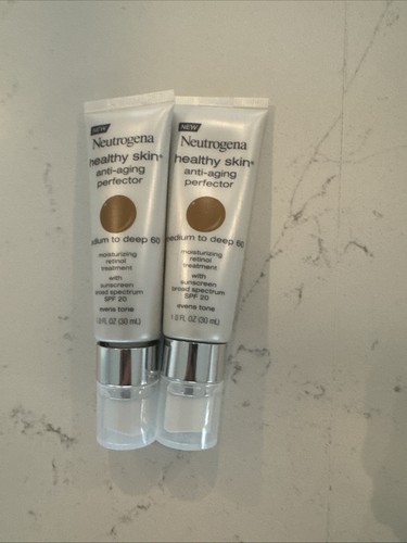 Neutrogena Healthy Skin Anti-Aging Perfector Med to Deep 60 No Caps ~ 2 ...