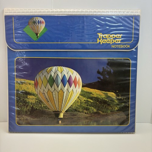 1980s Vintage Trapper Keeper Mead Portfolio Binder Hot Air Balloon ...