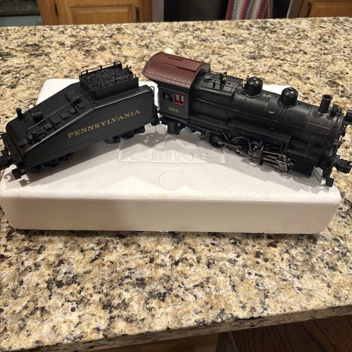 O Gauge K-Line Die Cast K3480-0001 PRR B6 Switcher & Tender w/TMCC ...