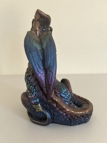 Windstone Editions 9" 1986 Pena Peacock Blue Male Dragon Retired ...