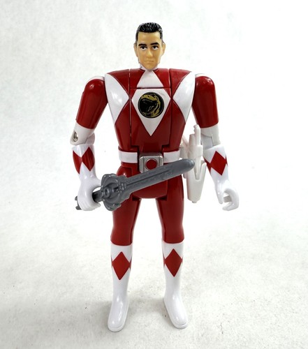 Mighty Morphin Power Rangers Auto Morphin Red Ranger Rocky Series 2 ...