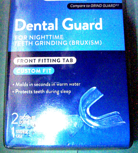 Walgreens Custom Fit Dental Guard 2 W/ Case for Nighttime Teeth ...