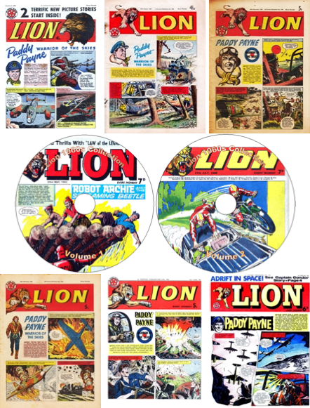 Lion Comics 1960s - 515 Issues + 16 Annuals/Specials/Books On 2 PC-DVDs ...