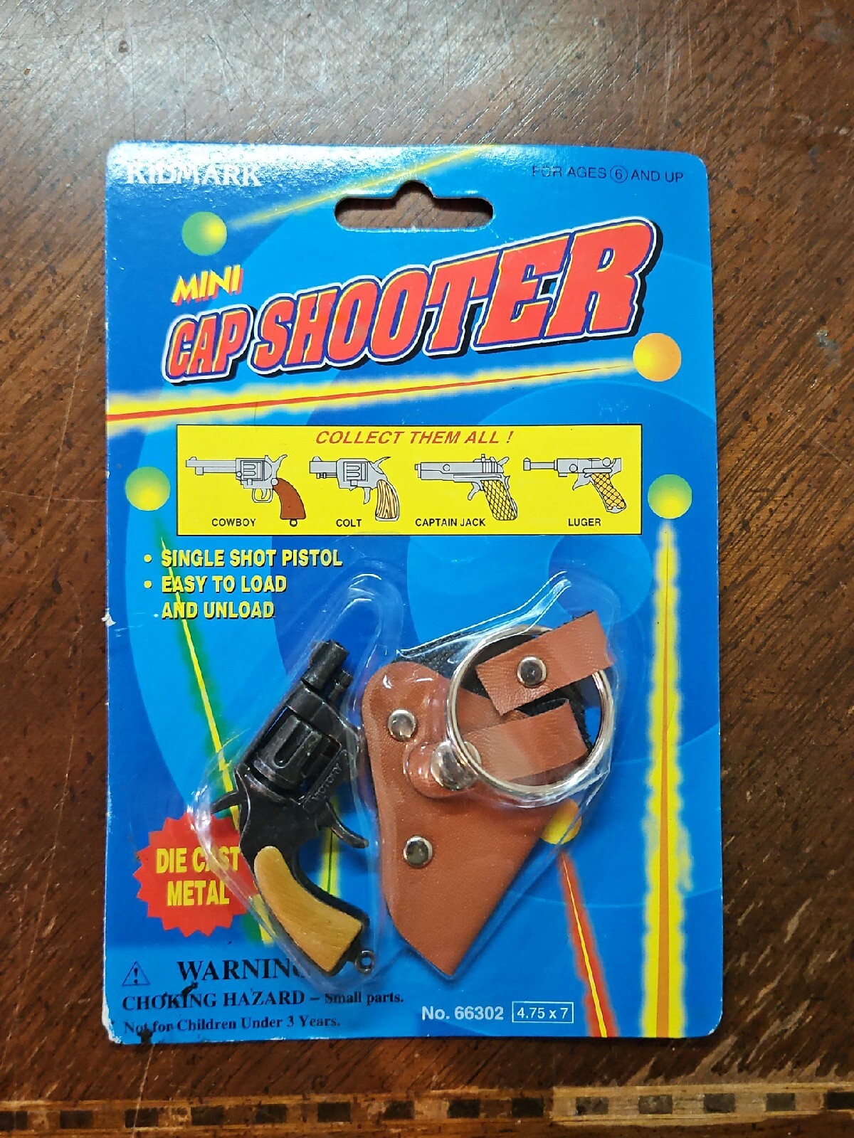 Kidmark Mini Cap Shooter Belt Holder With 8 Shot Plastic Disc Cap - 72 ...