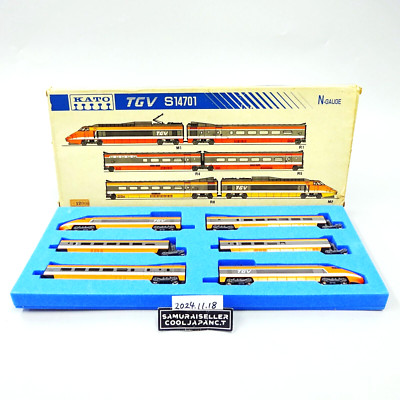 KATO French Railroad TGV S14701 N Scale Bullet Train Japan Used | eBay