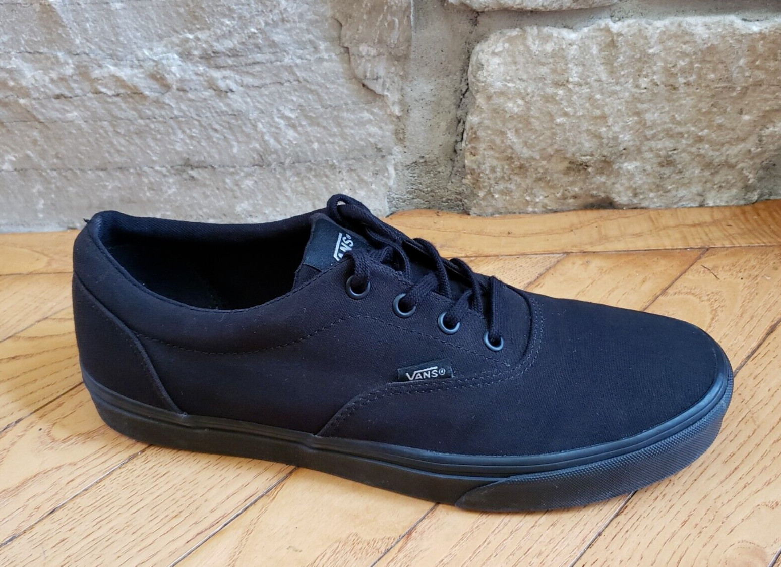 VANS Women's 11 Triple Black Doheny Athletic Skate Sn… - Gem