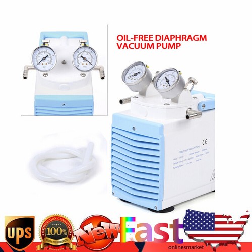 Lab Oil Free Diaphragm Vacuum Pump Handheld Lab Vacuum Pump Adjustable ...