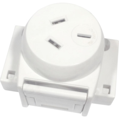 10A Single Quick Connect Surface Socket Outlet Plug Base | eBay