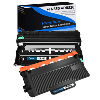 TN850 Toner DR820 Drum Unit for Brother MFC-L 5800 5850 5900 6200 6300 ...