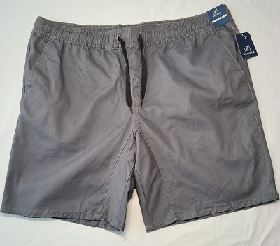 NWT George Men's 4 Pocket Elastic Waist Drawstring Cotton Shorts XL ...