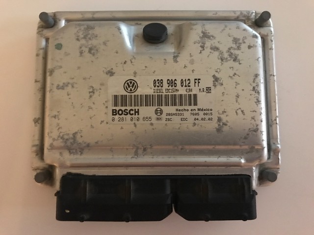 02 VW Beetle Engine Control Computer Module ECU ECM PCM 038906012FF TDI ...