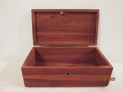 Boxes - Cedar Chest Salesman Sample