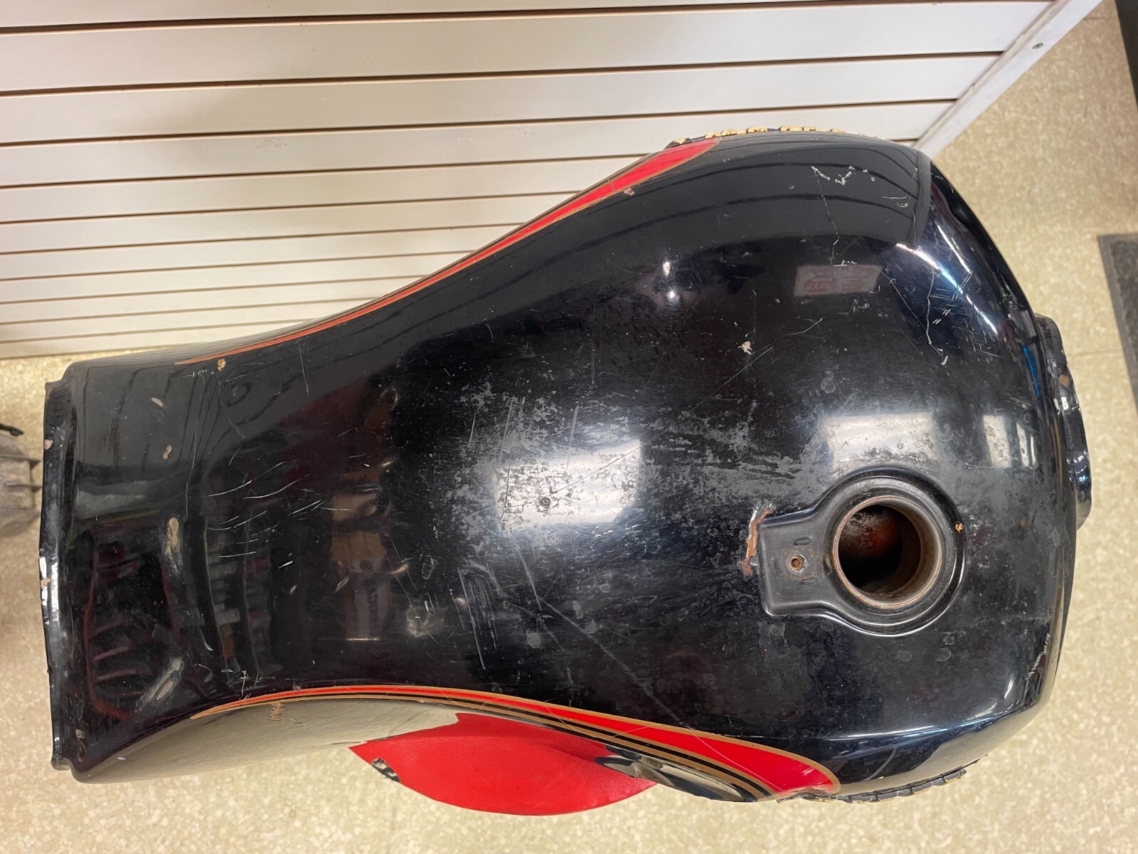 USED 1981 YAMAHA XJ750RH SECA GAS TANK/FUEL TANK, NO CAP, SCRATCHES ...