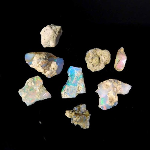 30.50Cts. Naturel non Traité Éthiopien Opale en Gros Lot Libre Pierre ...
