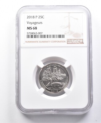 2018-P Washington Quarter Voyageurs MS68 NGC *7679 | eBay
