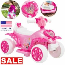 Disney Princess Girls’ 6v Battery-powered Ride-on Quad Toy by Huffy ...