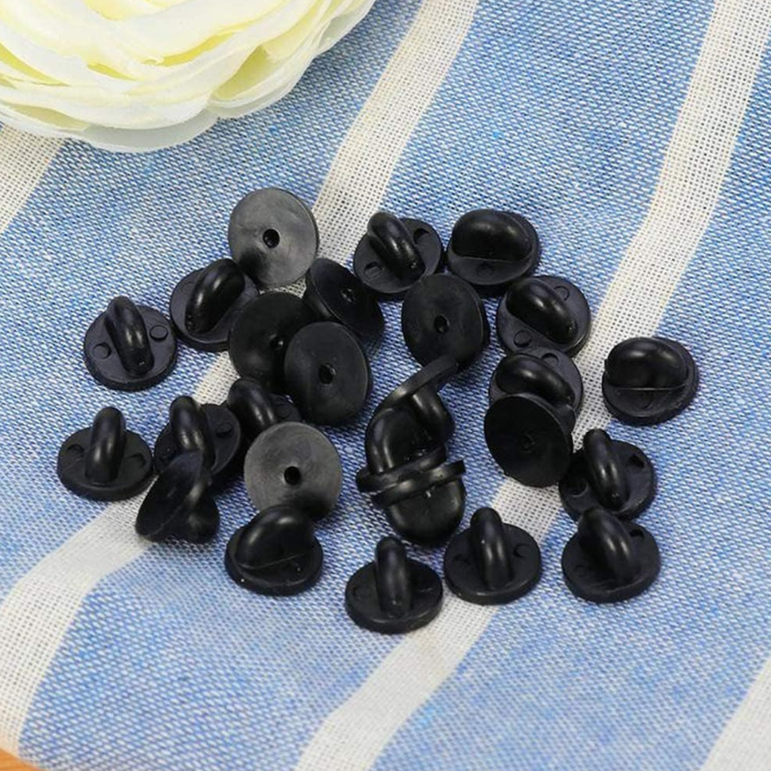 Rubber Pin Backs 50pcs Lapel Pin Backs Pin Safety Backs For Brooch ...
