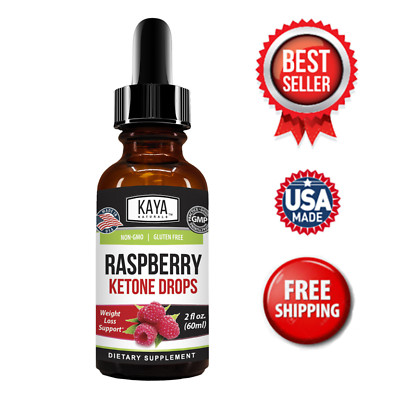 Raspberry Ketone Drops 2oz Appetite Suppressant Fat Burner Weight Loss ...