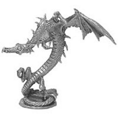 Ral Partha 01-139 Blue Dragon (Dragons) Winged Electrical Drake Wyrm ...