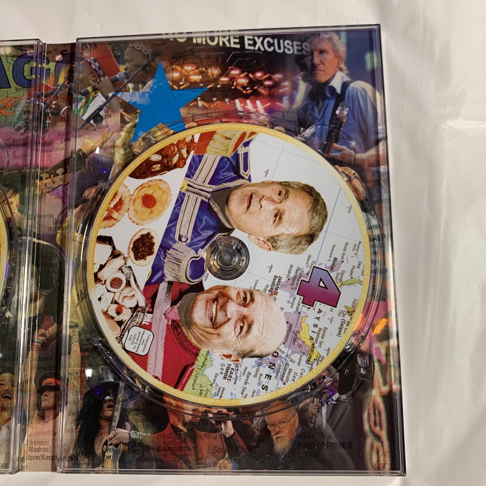 Live 8 DVD 4-Disc Box Set Classic 2005 Concert U2 Coldplay Elton John ...