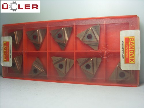 9 X SANDVIK N123T3-0200-0000-GS 1125 WENDESCHNEIDPLATTEN CARBIDE ...