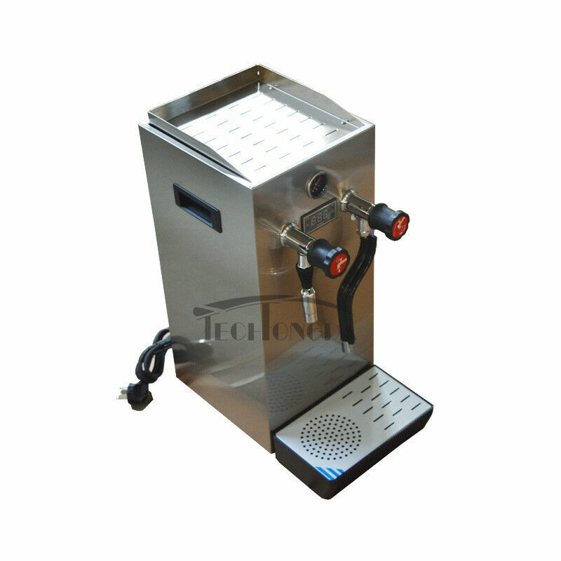 10L Espresso Coffee Milk Foam Machine Steam Water Boiling Machine 220V ...