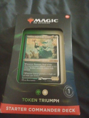 MTG Magic The Gathering Token Triumph Starter Commander Deck New! | eBay