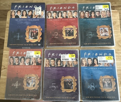 FRIENDS SEASONS 1, 2, 3 ,4, 5 & 8 COMPLETE SERIES DVD SET (DVD)- All ...