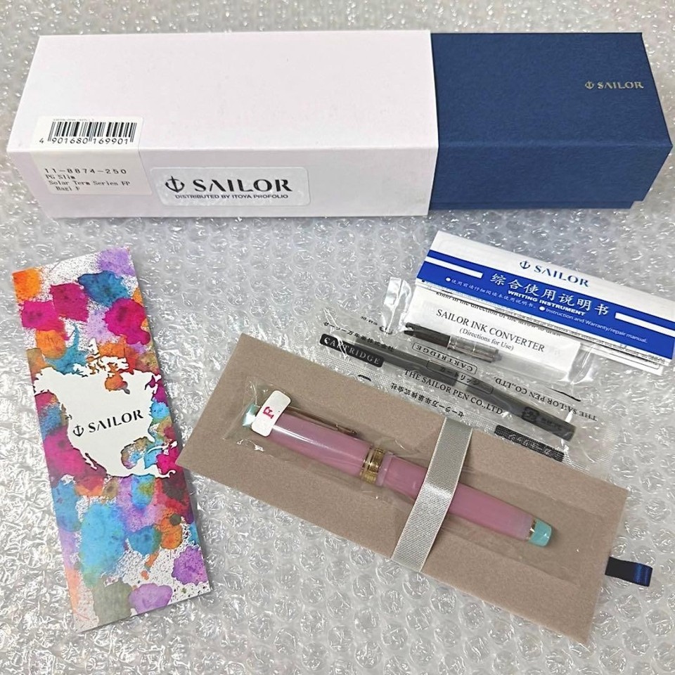 Sailor Professional Gear Slim Hagi Solar Term Series Fountain Pen 14K F ...