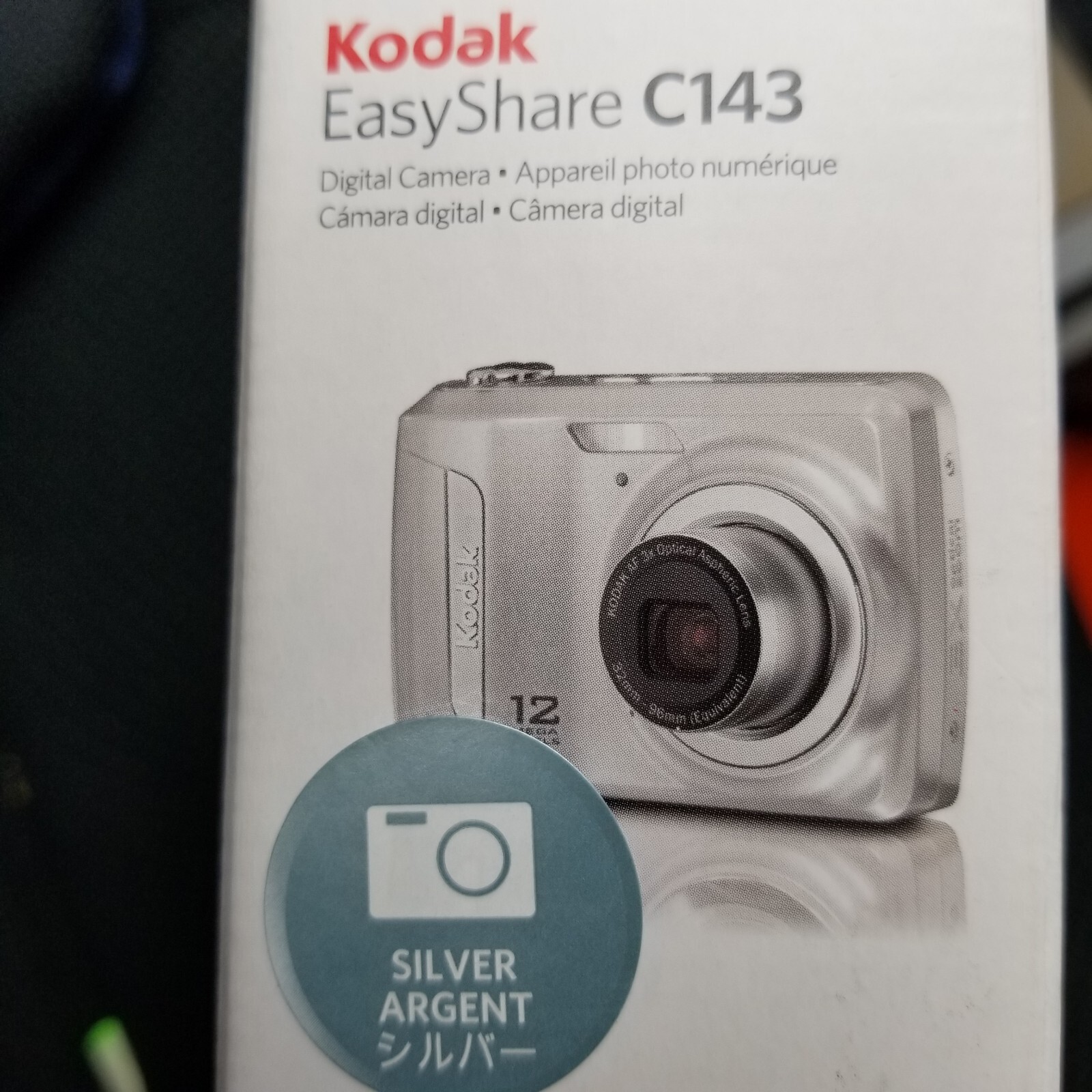 Kodak EasyShare C143 12.0MP Digital Camera - Silver for sale online | eBay