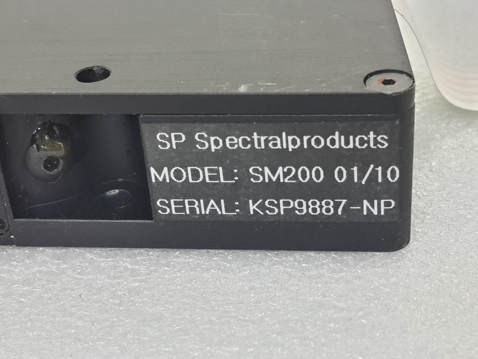 SpectralProducts SM200 01/10 Spectrometer + board | eBay