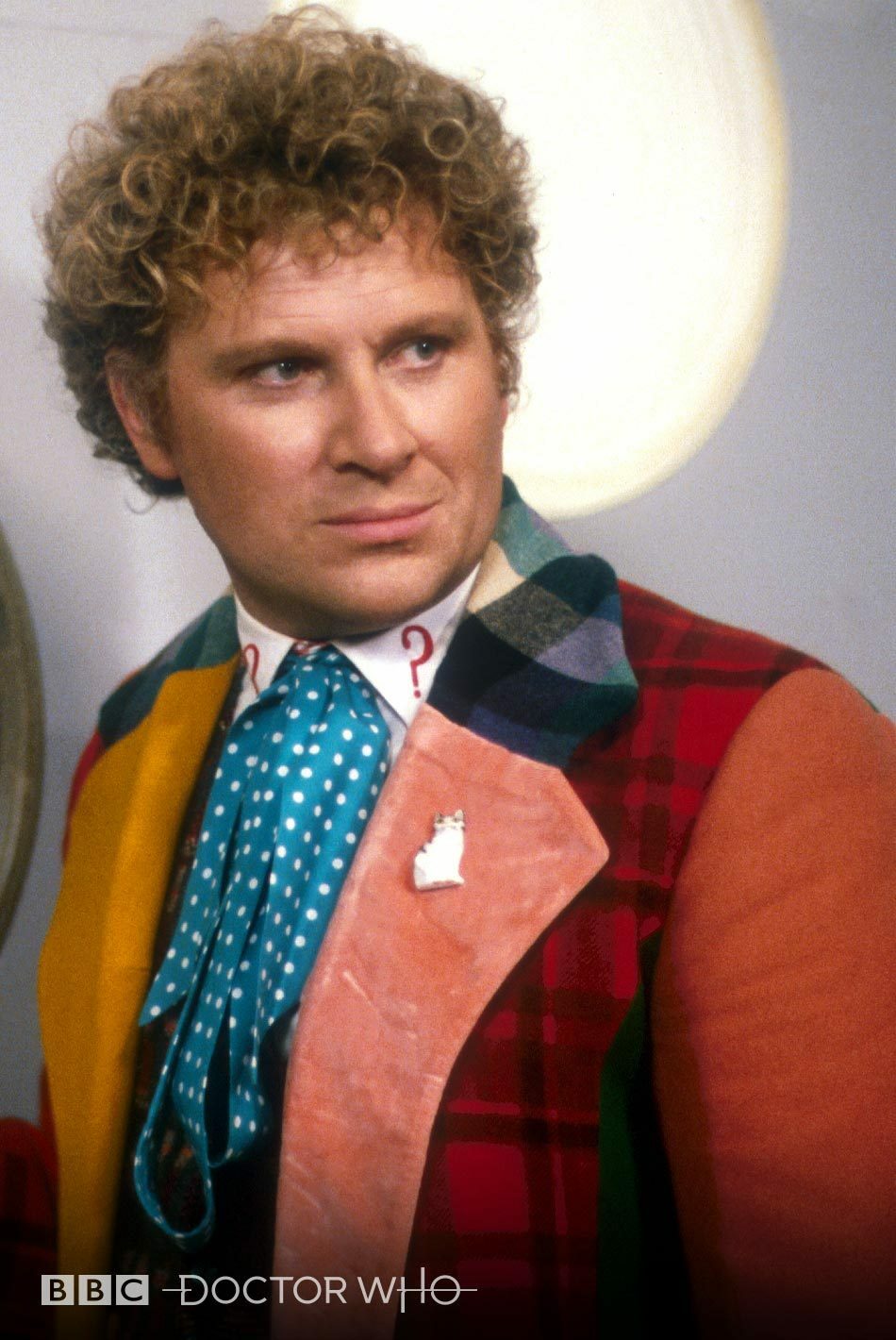 Dr Doctor Who: Sixth Doctor's (Colin Baker) Full-Size Cosplay Cat Lapel ...