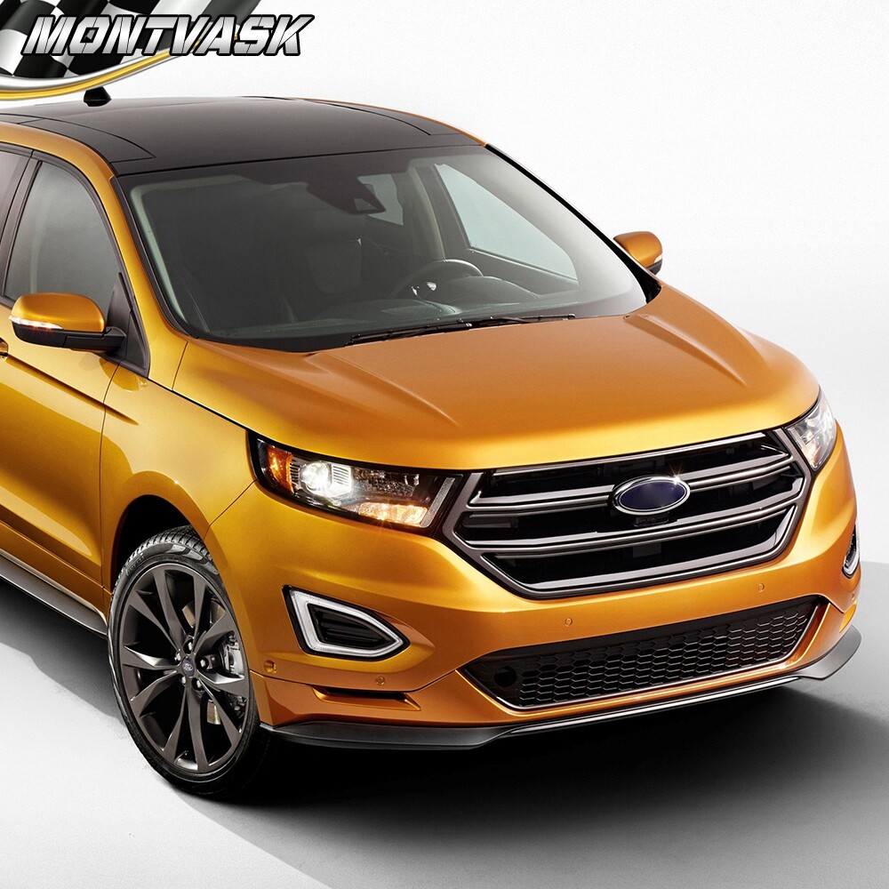 Fit For 2015 2016 2017 2018 Ford Edge Front Upper Bumper Grill Grille ...
