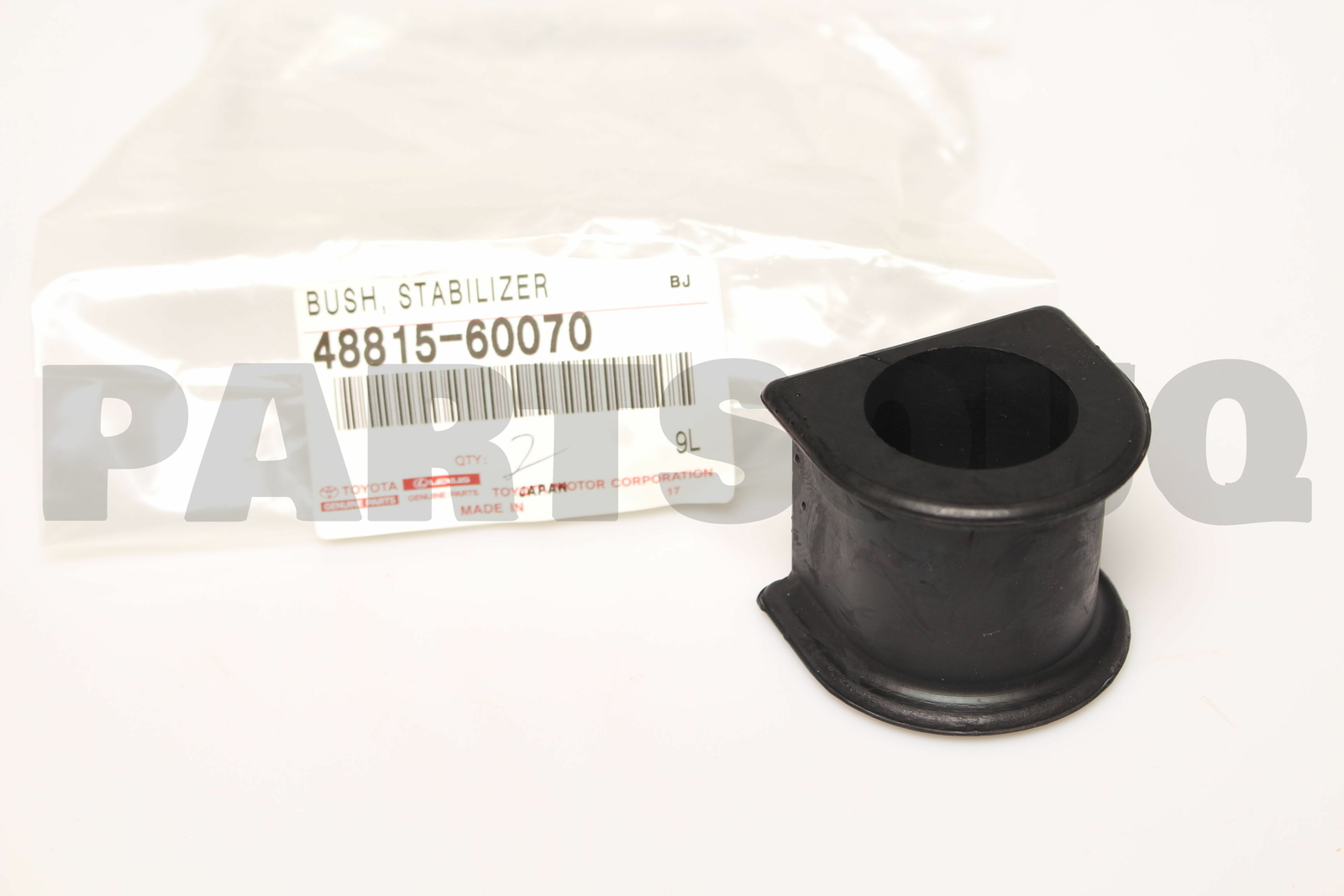 4881560070 Genuine Toyota BUSH, FRONT STABILIZER BAR, NO.1 48815-60070 ...