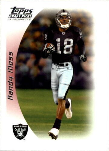 2005 Topps Draft Picks and Prospects Football Card #14 Randy Moss | eBay