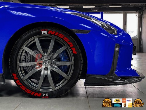 Tire Lettering for GTR R35 Decal Sticker 1.00" SET fit 15"-22"FAST ...