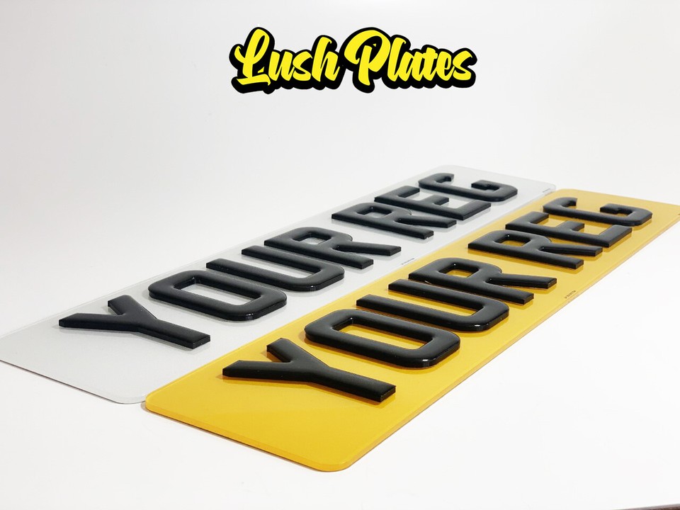 Number Plates Premium - 100% ROAD/MOT Legal Car Registration - STANDARD ...