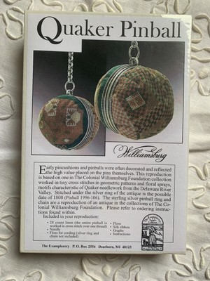 The Quaker Pinball Craft Kit by Winterthur Adaptations Sealed in Box ...