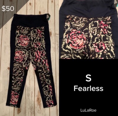 LuLaRoe BRAND NEW Rise Fearless Crop Fitness Workout Leggings Small | eBay