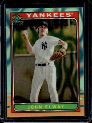 2024 Bowman Draft John Elway Dream Aqua Lava #/199 Yankees | eBay