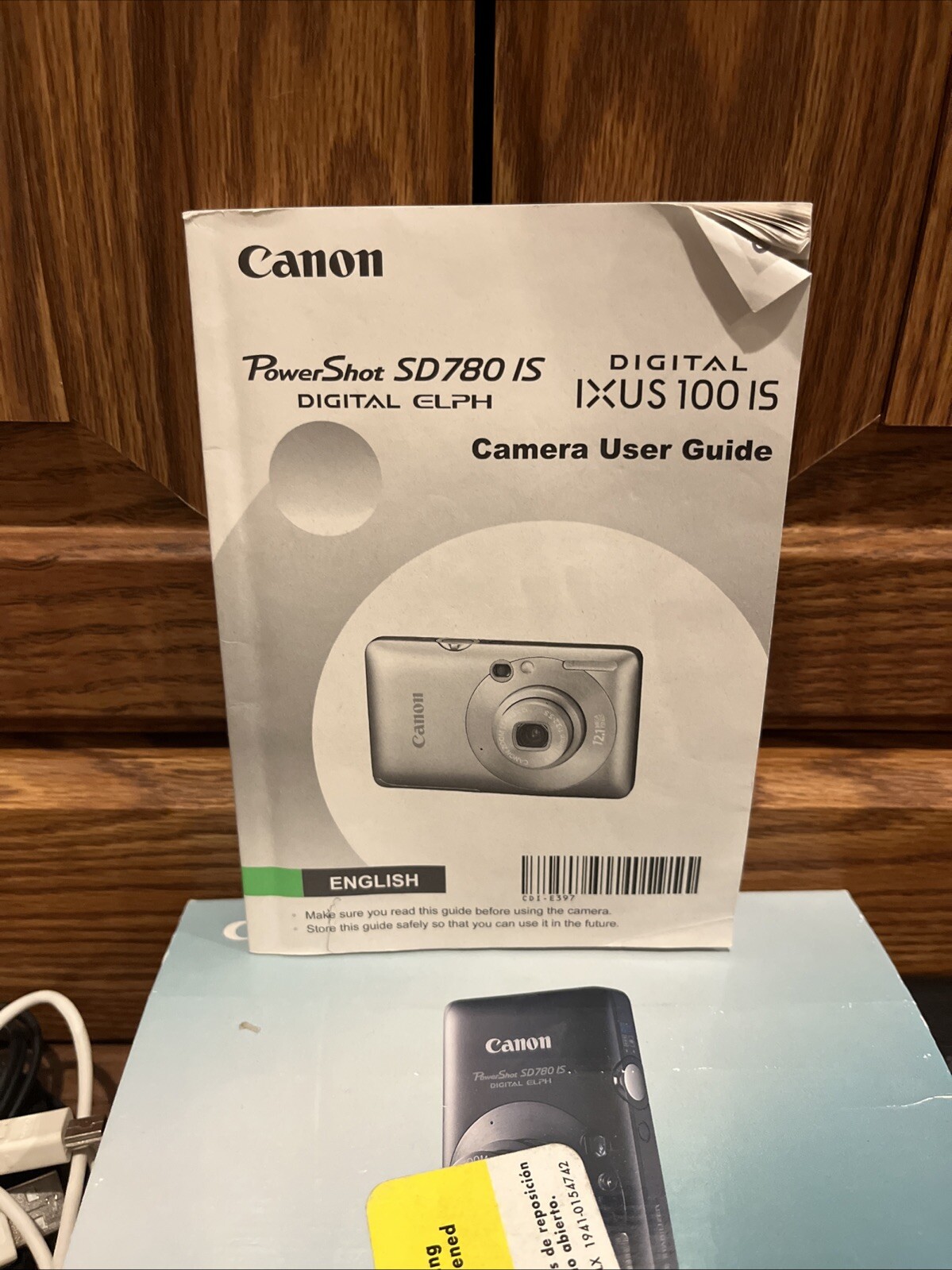 Canon PowerShot Digital Camera ELPH SD780 IS 12.1MP w/Battery Tested ...