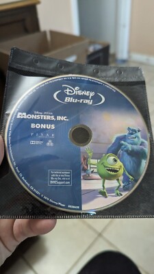 Monsters, Inc: Bonus Material Blu-ray (Disc+Sleeve ONLY) | eBay