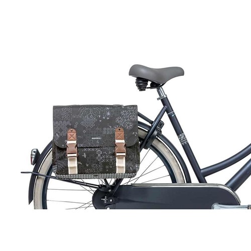 Basil Bohème Bike Pannier - 35L - Grey 18013 | eBay