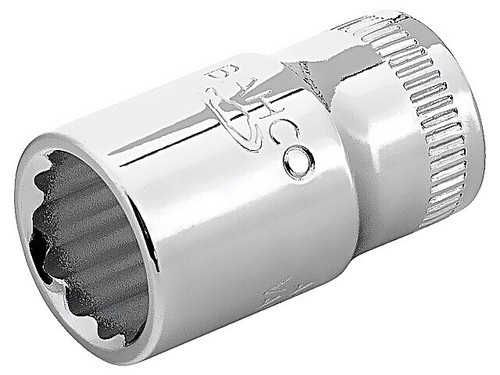 A6700DM-12 key 12-sided socket wrench, socket wrench 12 mm 1/4" BAHCO ...