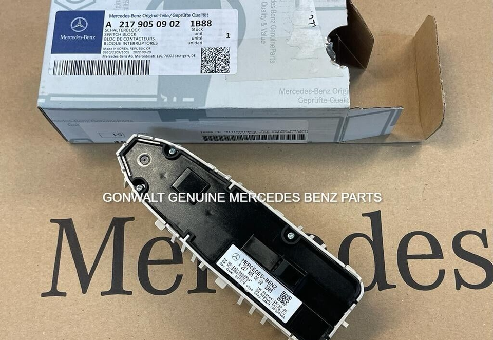 2019-2020 Mercedes-Benz S560 S63 AMG Front Left Door Window Switch ...