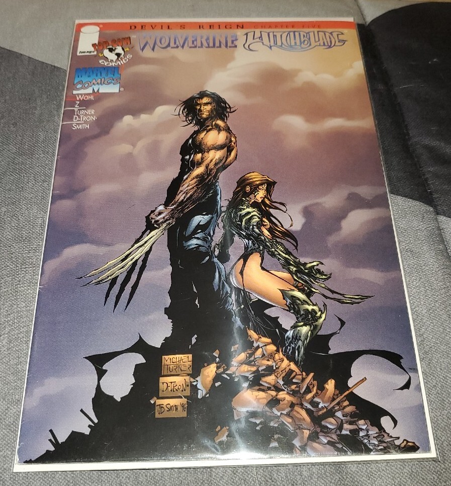 Wolverine Witchblade: Devil's Reign Chapter 5 (1997 Image/Top Cow ...