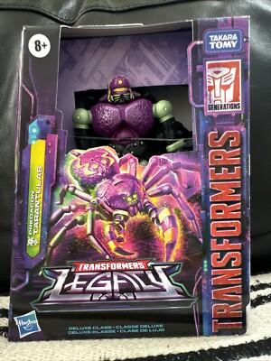Transformers Legacy Tarantulas Deluxe Class Action Figure Hasbro Sealed ...
